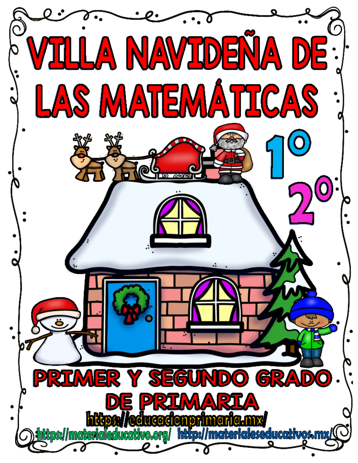 Villa Navidad Matematicas 1y2MEEP - Material elaborado y exclusivo de ...