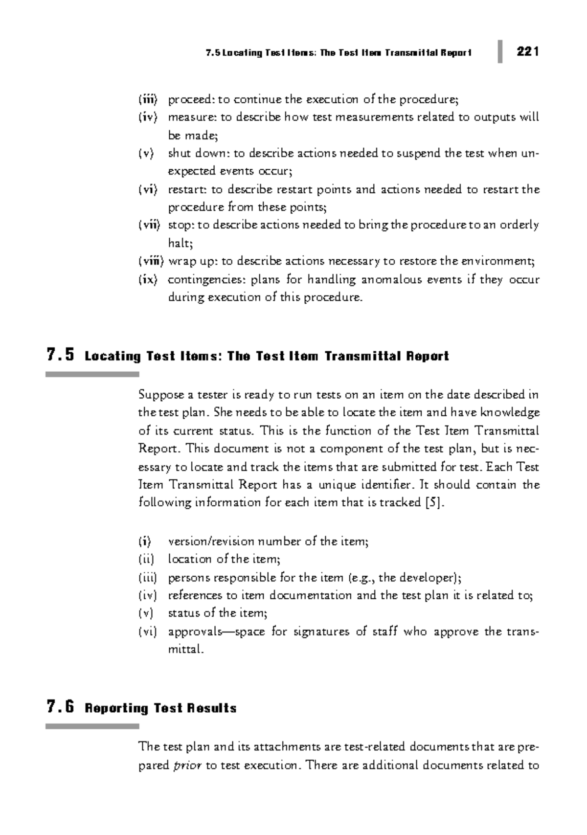 Locating Test Item - Lecture notes 9-12 - 7 Locating Test Items: The ...