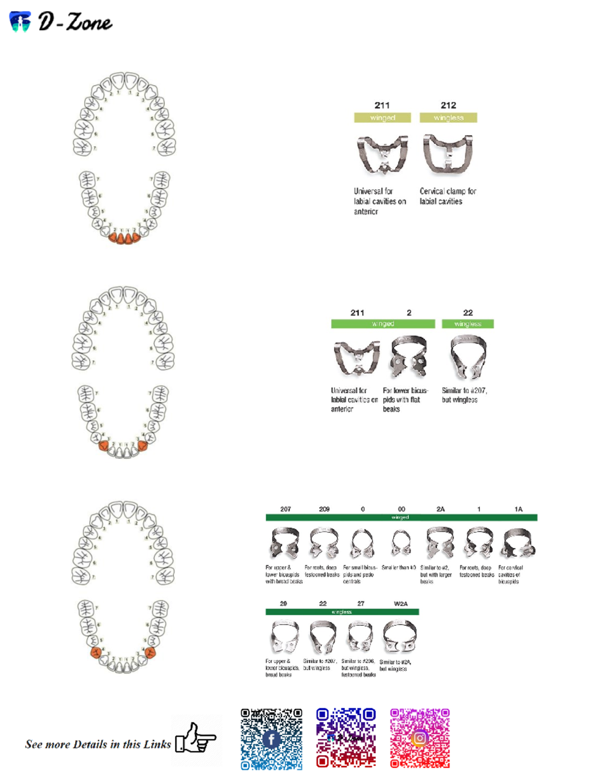 Lower Tooth CLamps - Dentist - Dental Materials I - Studocu