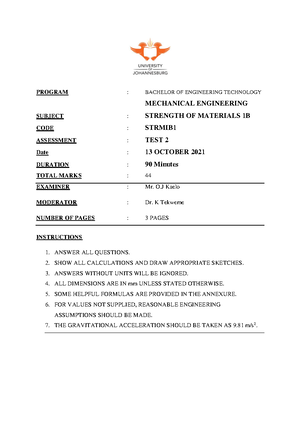 Applied strengths Lab 1(the spring test) - DEPARTMENT OF MECHANICAL ...