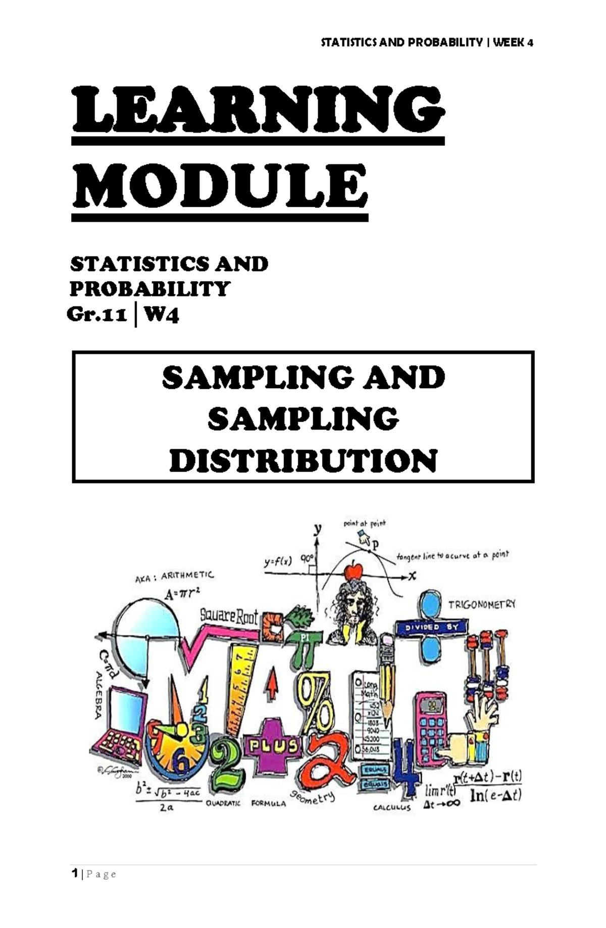 STAT PROB Week 4 -SIMPLE AND SIMPLE DEVIATION - Human behavior in ...