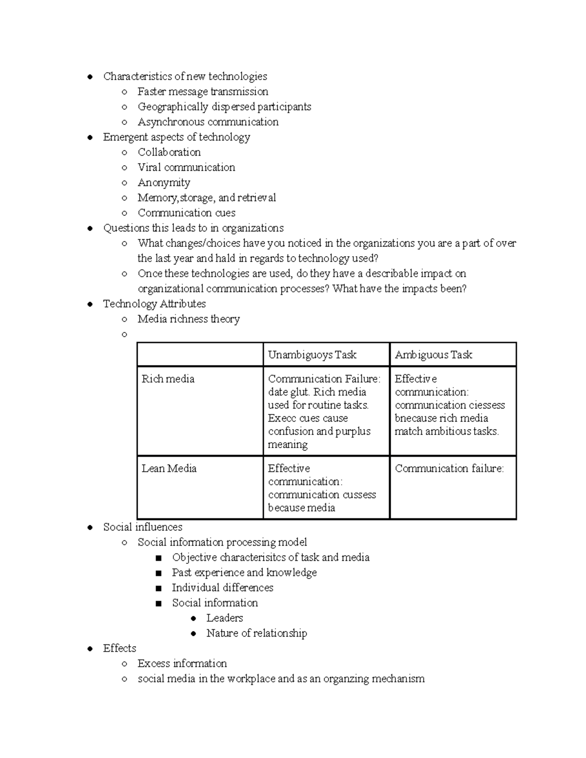 Technological Processes - Characteristics of new technologies Faster ...
