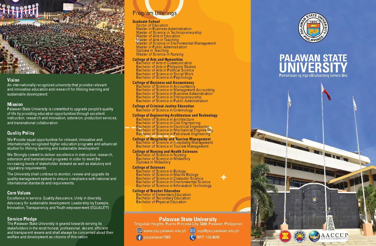 Psu brochure 2022 layout 2 - Vision An internationally recognized ...