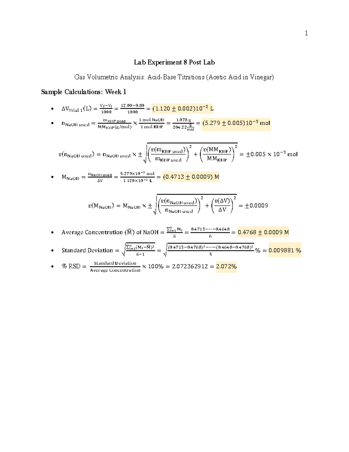 2022 Fall Lab Experiment 8 Post Lab - Name: Vivian Ting Lab Partner: Simon Kim Date: Nov. 21 st ...