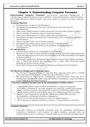Module-2 - Introduction to Cyber Security module-2 notes - Chapter 2 ...