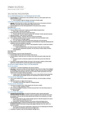 Group Dynamics and Process chapter 7 - Chapter 7 Influence Monday ...