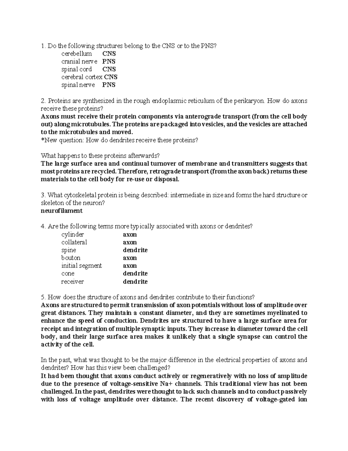 A1-2 - Practice Questions, Dr. Sesack - Do the following structures ...