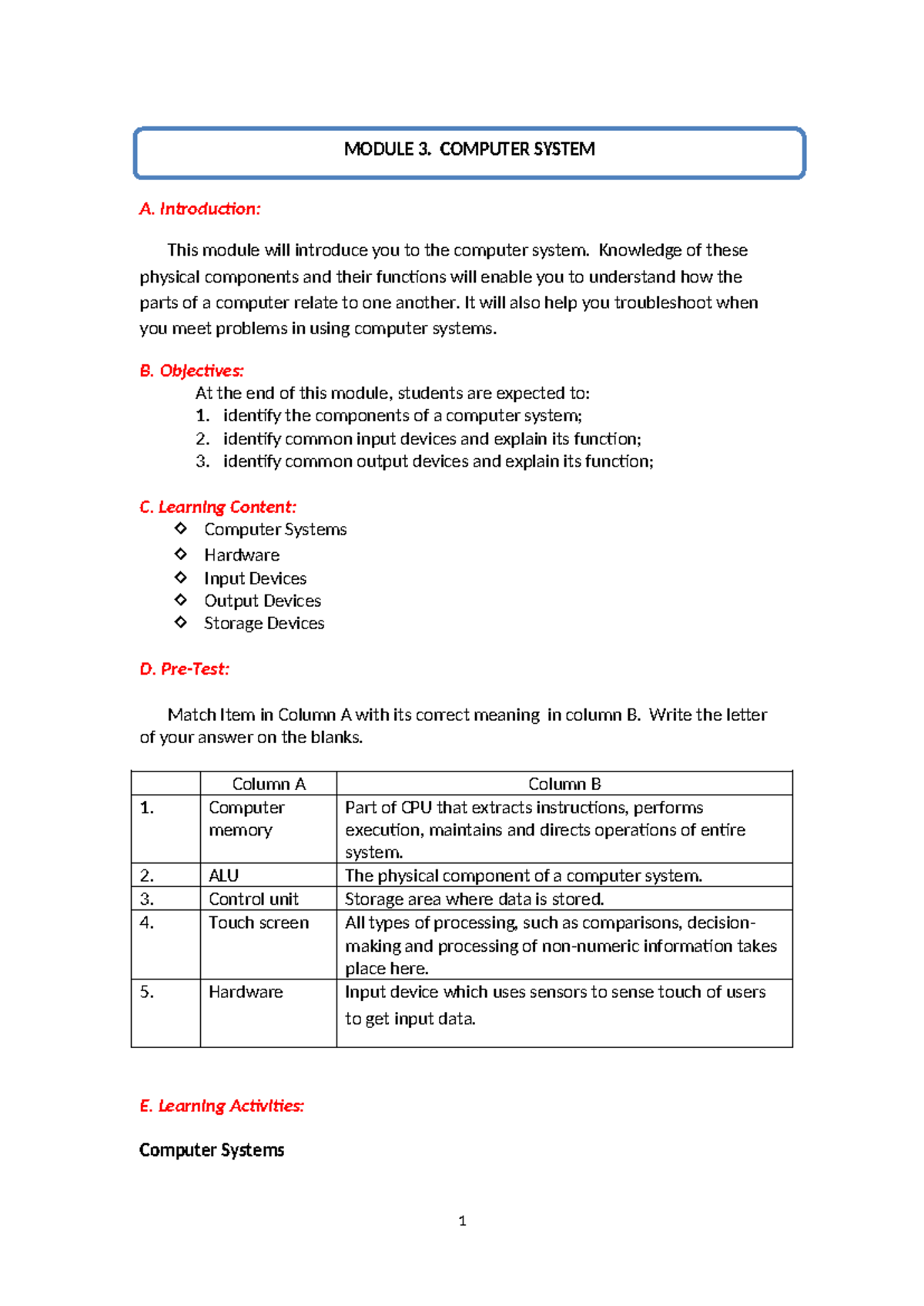 GE-9-Module 3 - disregard - A. Introduction: This module will introduce ...