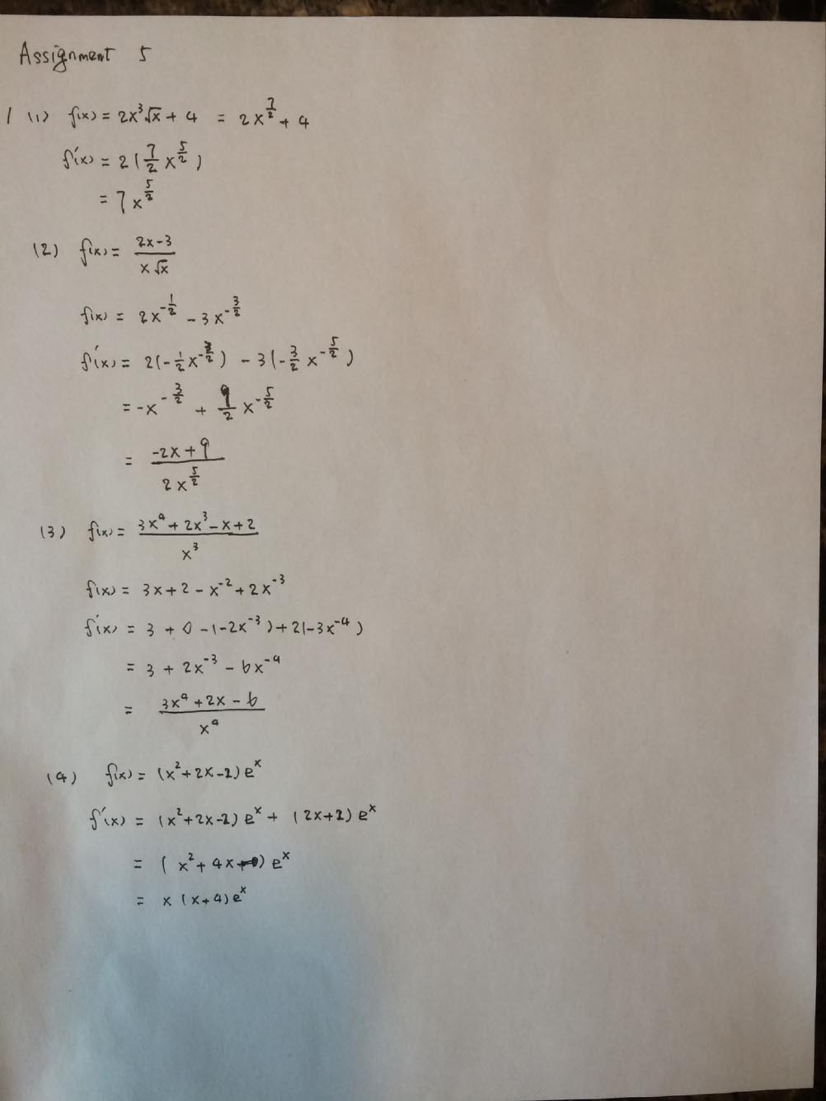 Assignment 5 Solution - , F 9‘0:Z(%K*J r 21"? KL) Mu: ‘ZX'3 ’5 m _L 3 ...