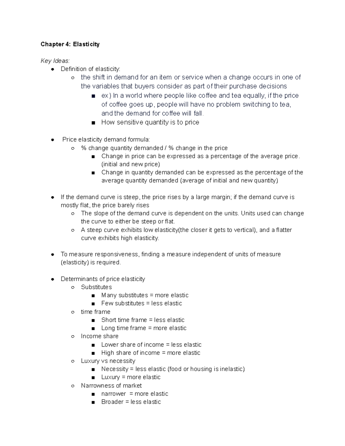 Econ chapters 4-7 exam review econ 1021A - Google Docs - Chapter 4 ...
