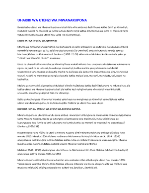 Nadharia ZA Uhakiki WA Fasihi - KISW 212 NADHARIA ZA UHAKIKI WA FASIHI ...