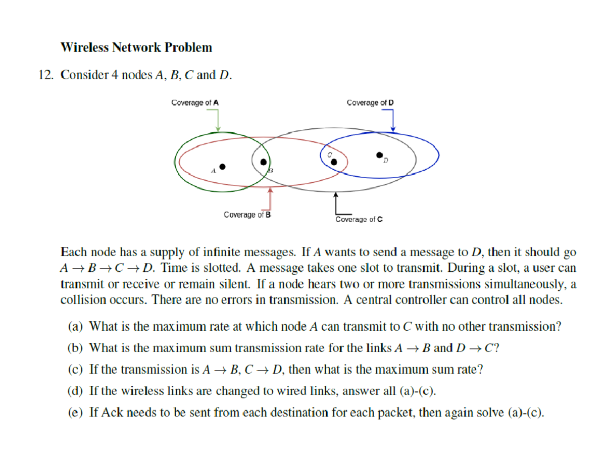 10 - Questions - Communication Networks - Studocu