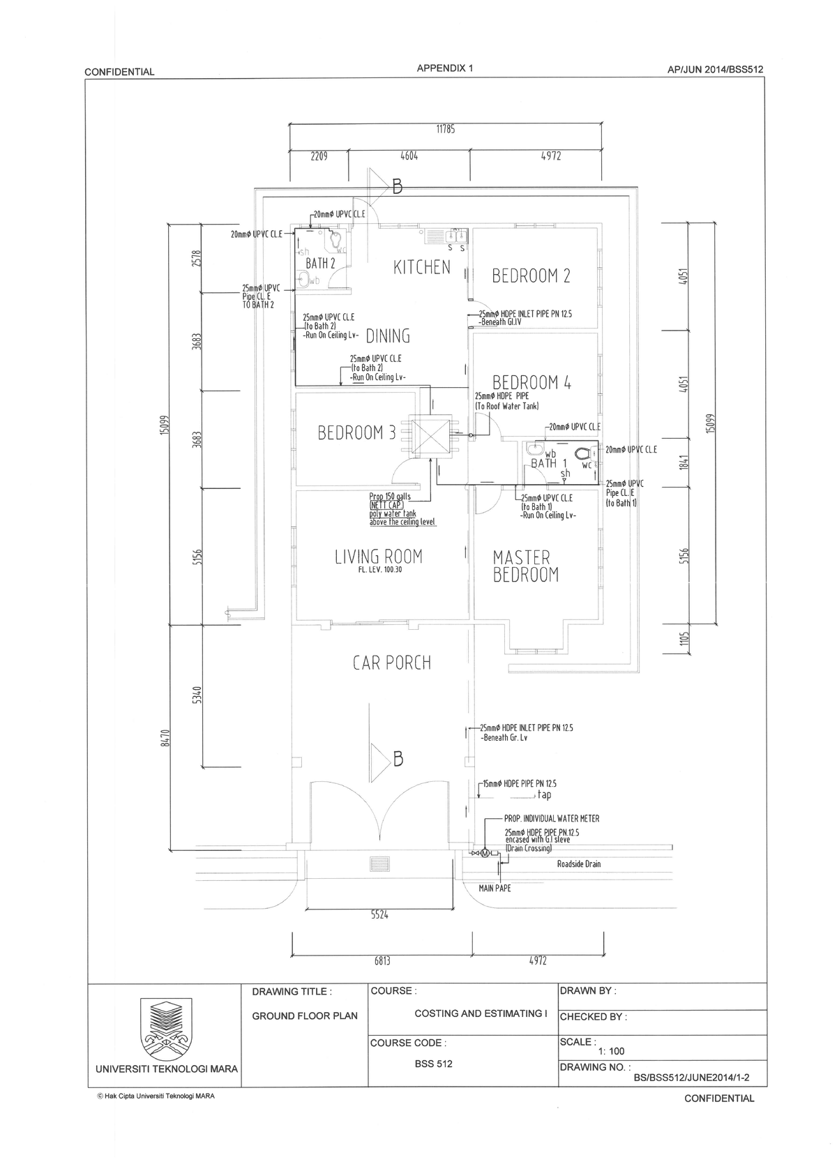 Plumbing Exercise 1 - Measurement and Estimating - Studocu