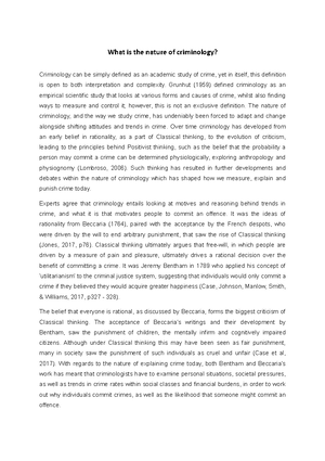 contribution of Frances Heidensohn to feminist criminology- Grade: 62 ...