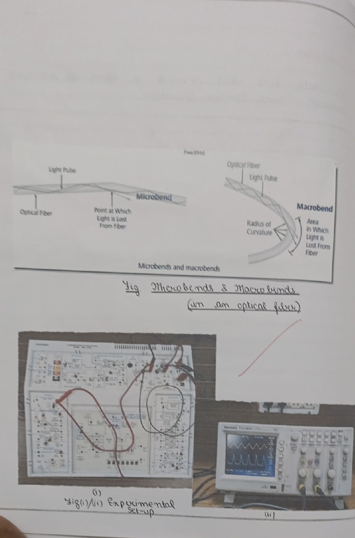 lab file co204 dbms - Lght e Point at Whch Lioht is Lest Prom Fbe 0) MlcrobeNd Microbends and ...