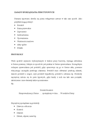 Plik 3.1 Plan treści pisma - PLAN TREŚCI PISMA Podstawowe znaczenie dla ...