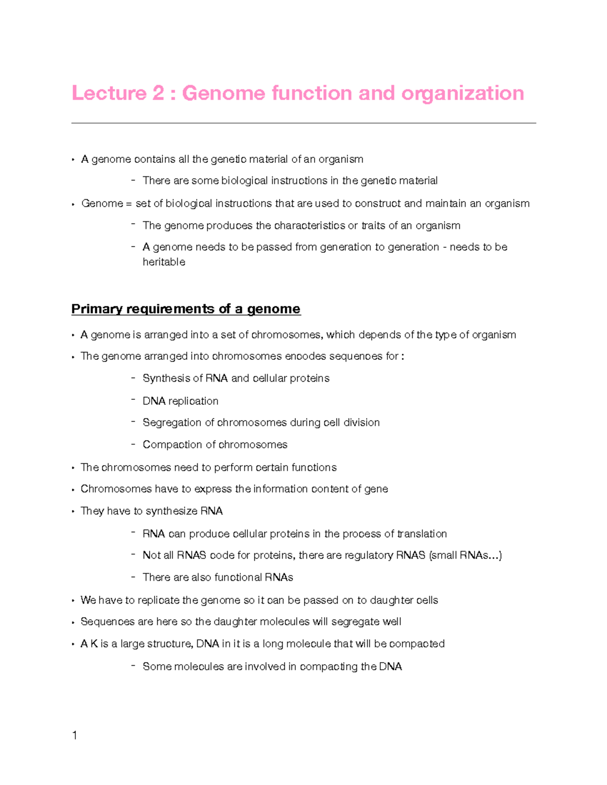 Lecture 2 Genetics Warning Tt Undefined Function 32 Warning Tt