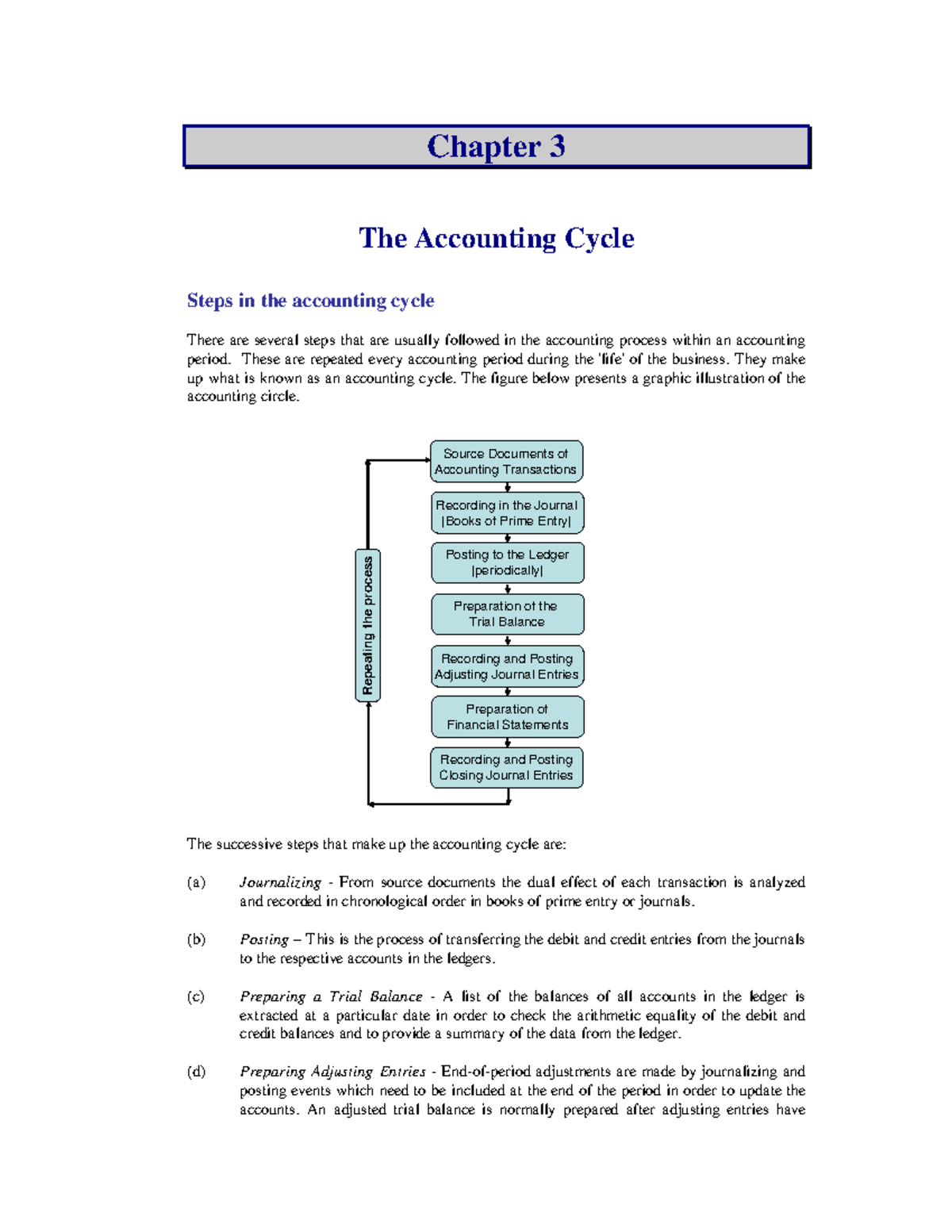 3%20Accounting%20Cycle - Chapter 3 The Accounting Cycle Steps in the ...