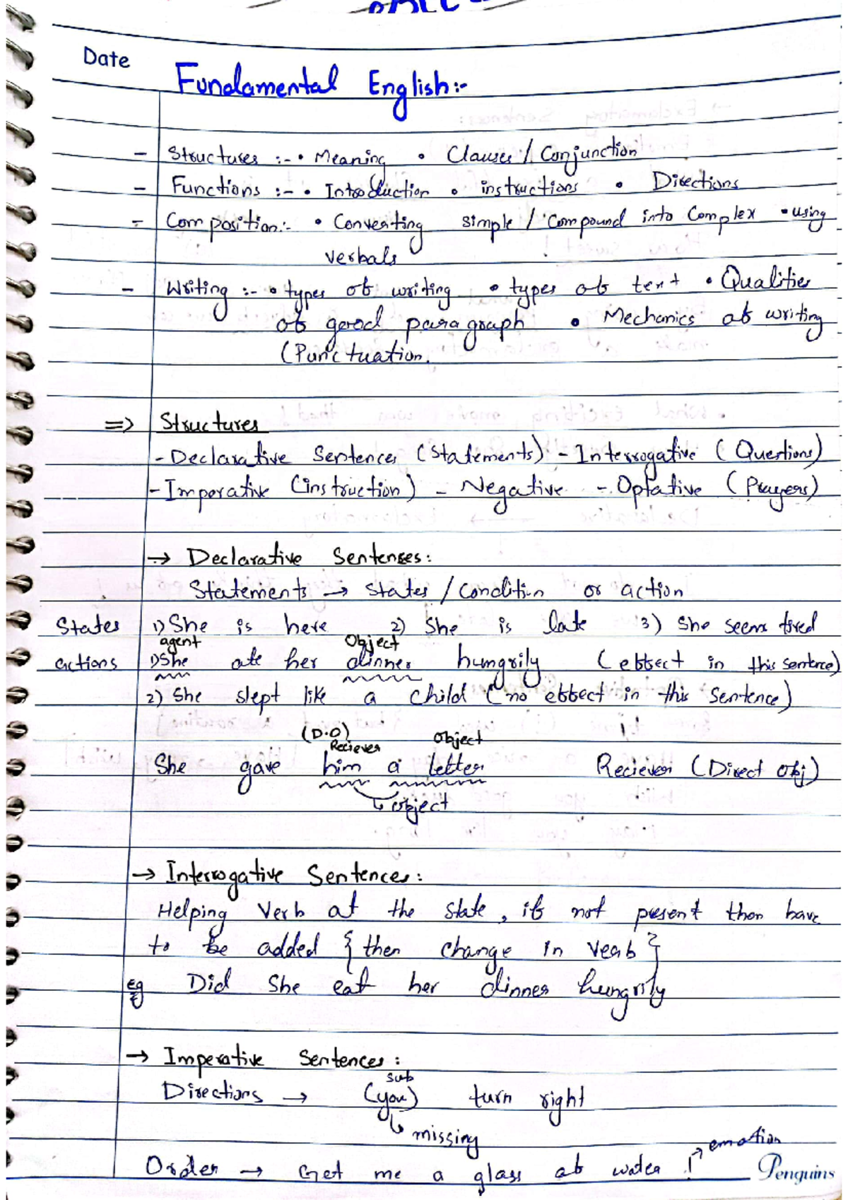 English notes pt-2 - Gjgu - Functional English - Studocu