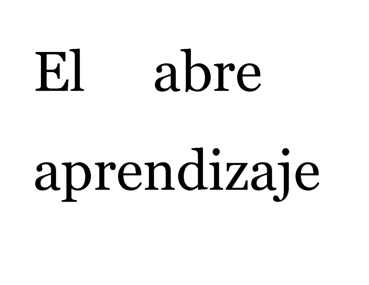 El abre - lalla - Química General - El abre aprendizaje nuevos las ...