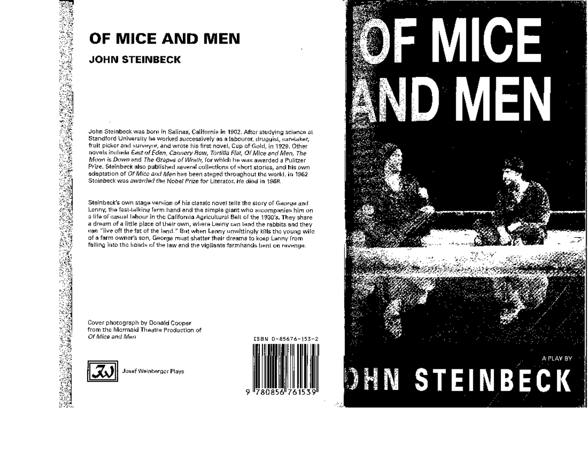 Of Mice and Men - Text - Basic English - Studocu