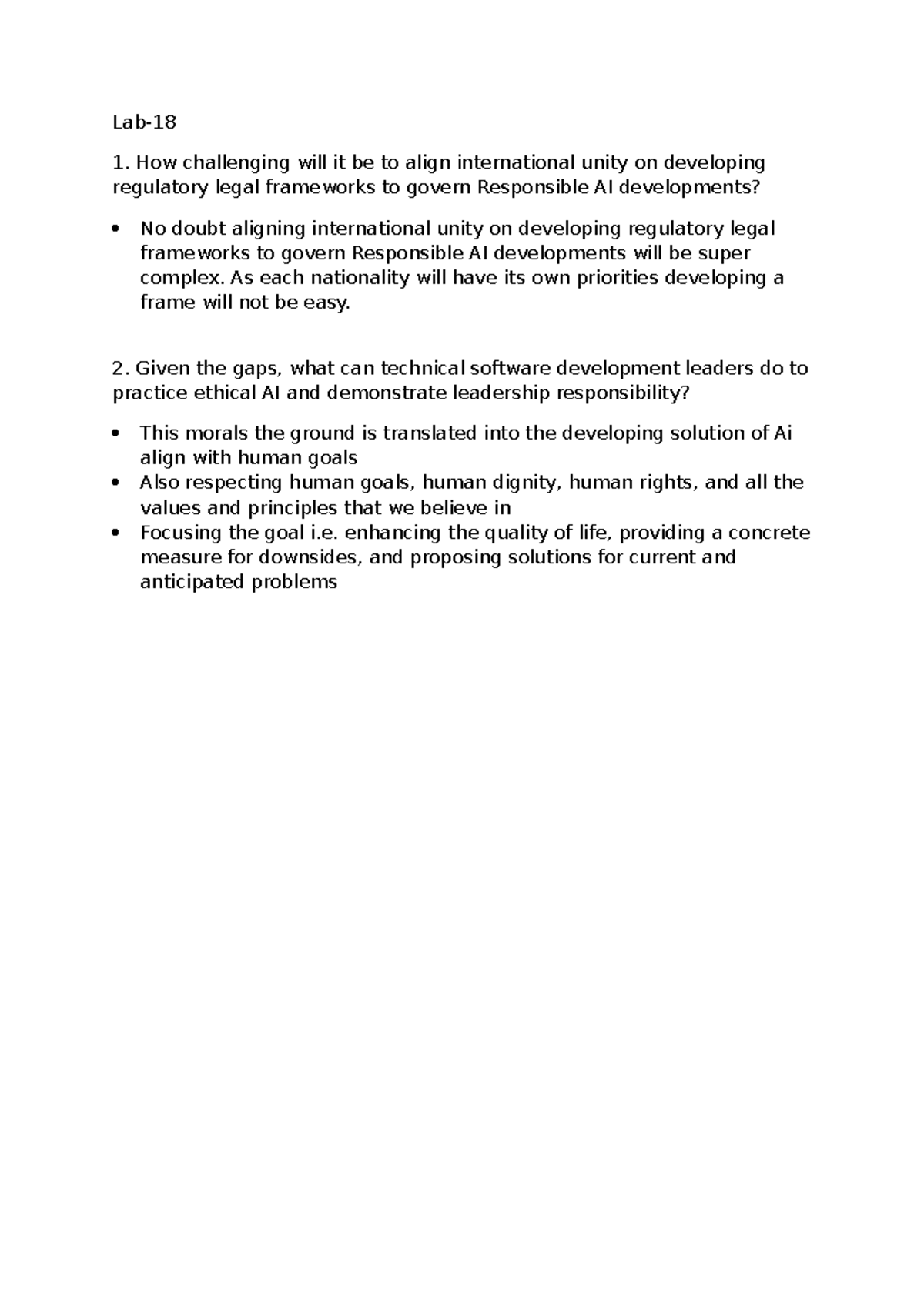 Lab-18 - Cindy Gordan - Lab- How challenging will it be to align ...