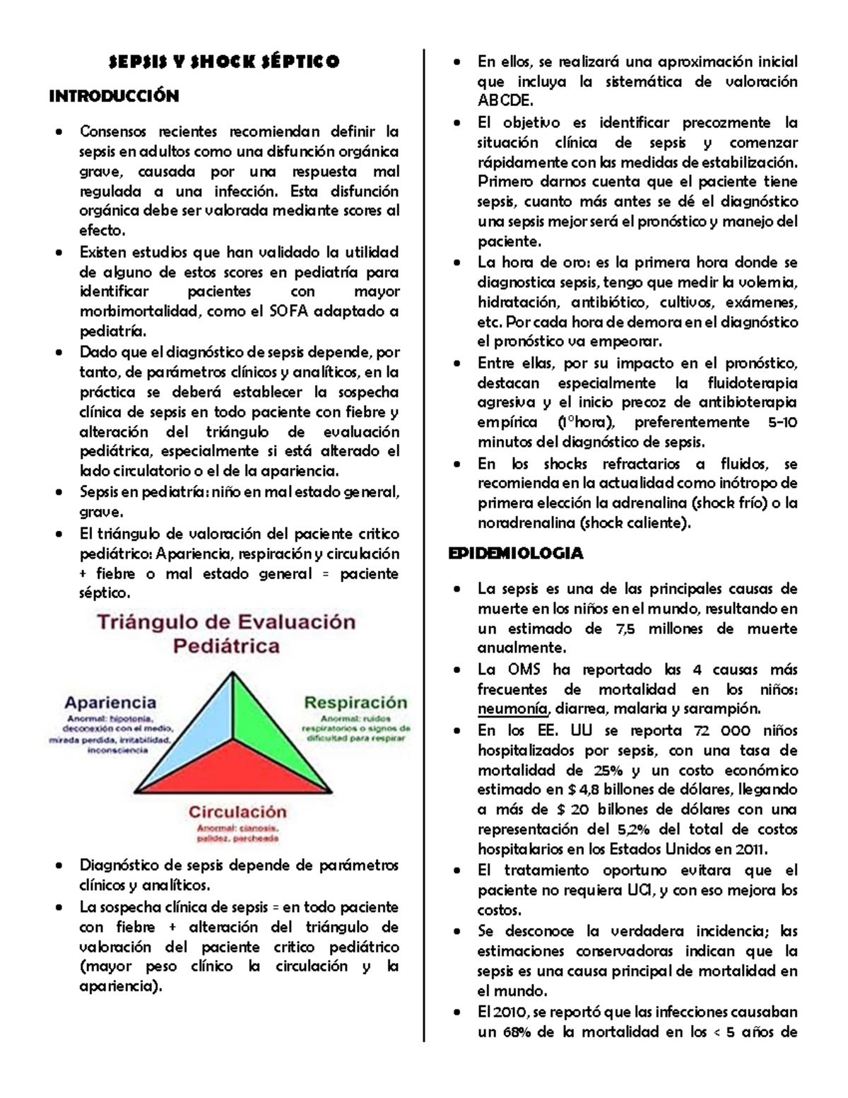Sepsis Y Shock Séptico - SEPSIS Y SHOCK S.. INTRODUCCI”N Consensos ...