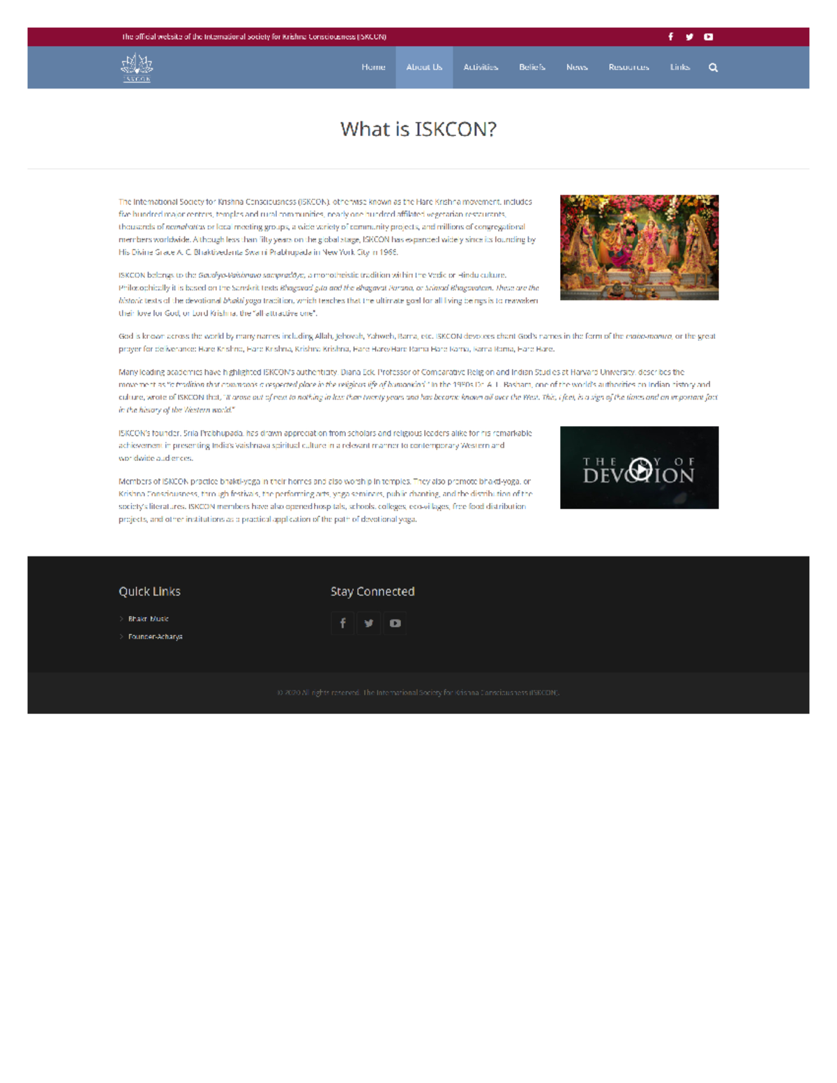 07 Iskcon - gfhd - ARTE Y CULTURA - Studocu