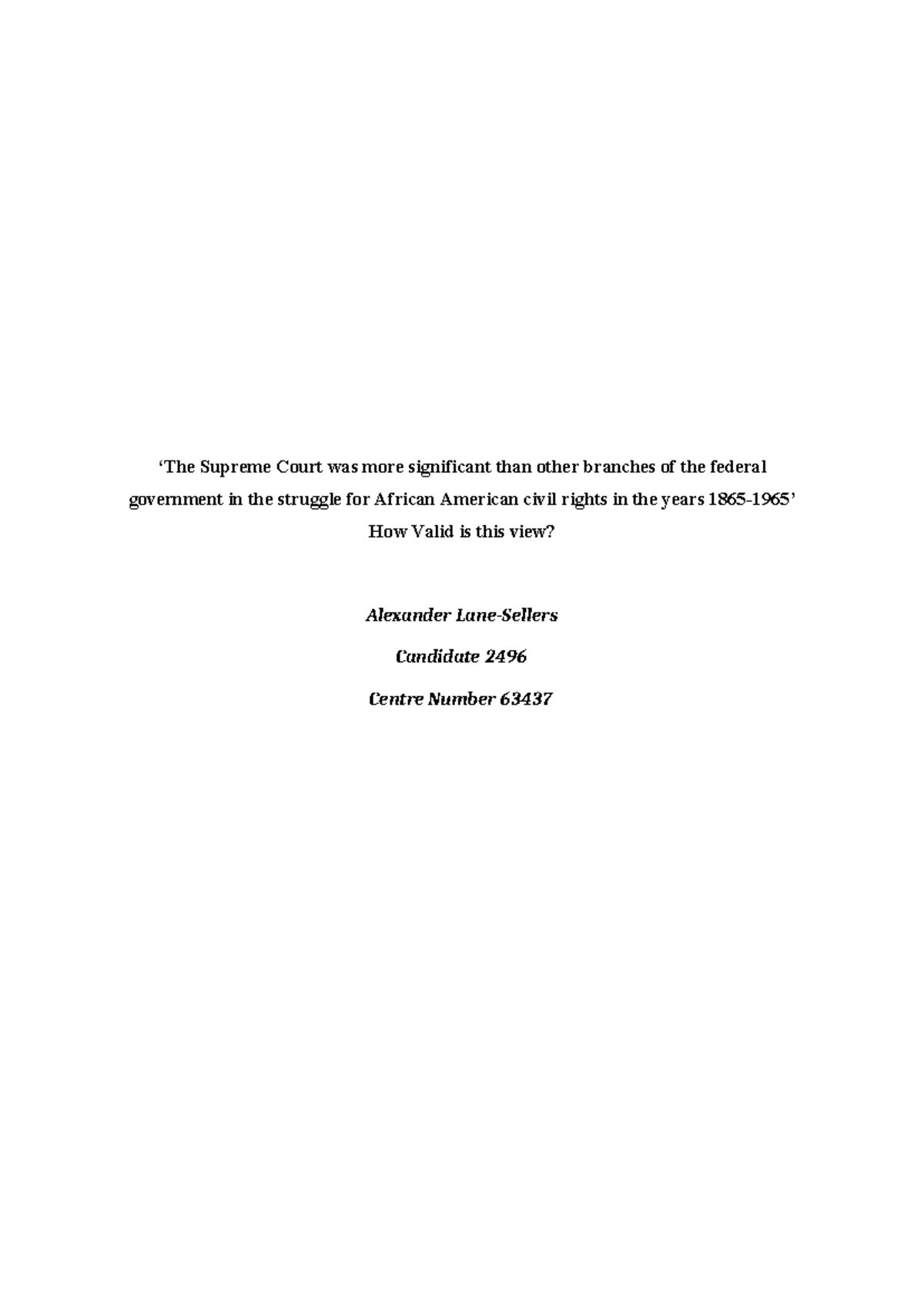 NEA Civil Rights - ‘The Supreme Court was more significant than other ...