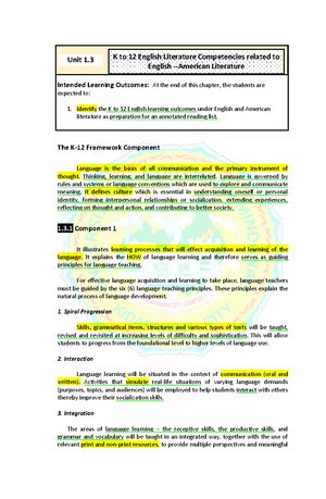 Metrical Tales and Romances-Module - BAUAN BATANGAS COLLEGE DEPARTMENT ...