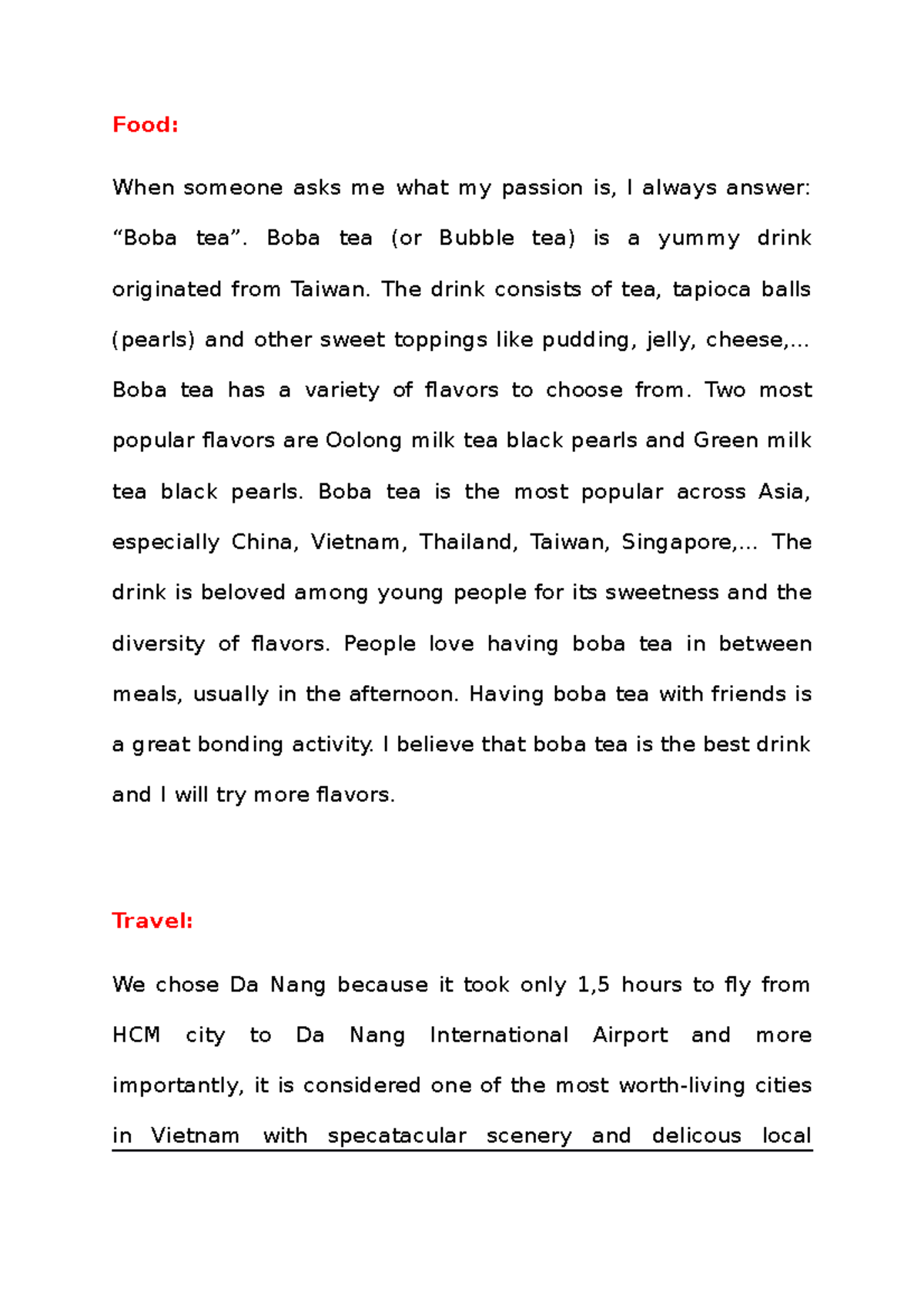 Food - FGSDFG - Food: When someone asks me what my passion is, I always ...