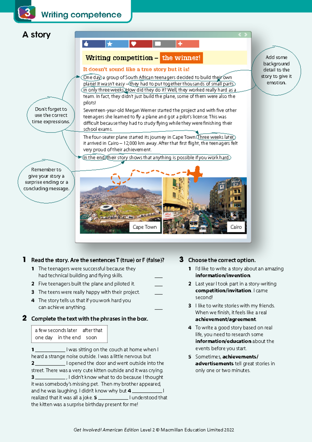 99781380065056 Writing competence U3 - Writing competence Get Involved ...