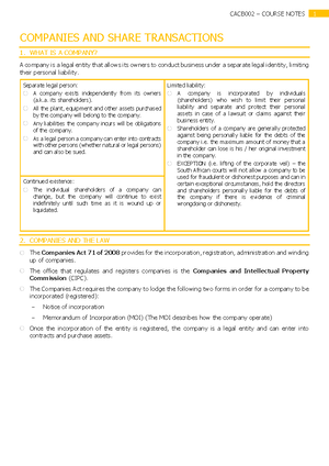 Gr12 Companies Theory - Help - ACCOUNTING Grade 12 Chapter 3 Compiledby ...