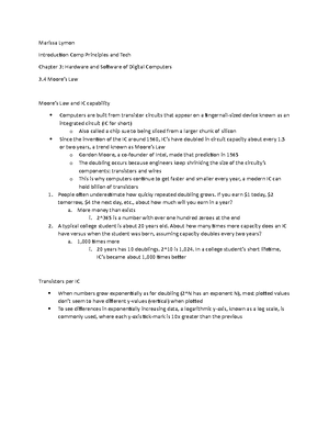 Computer Science Chapter 5 Notes - Computer Science Chapter 5 Notes ...