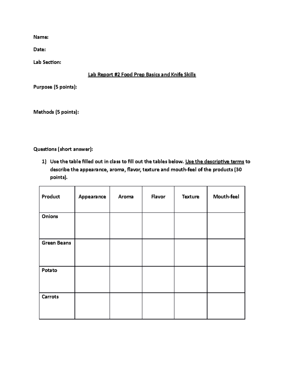 Post Lab Report 2(1) - Lab teacher: Shadab R Neat Teacher: Allison ...