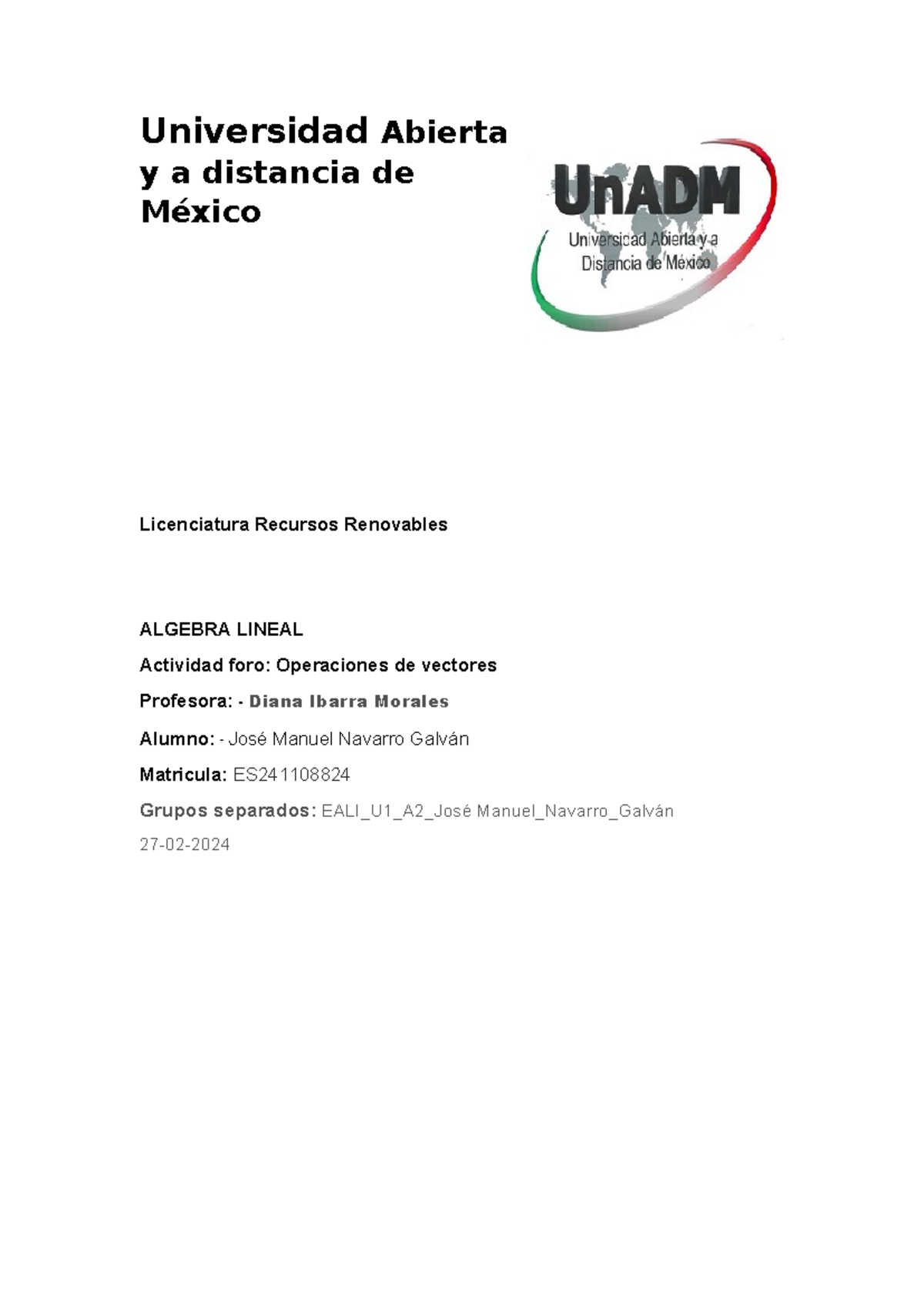 EAL1 U1 Ar José Manuel Navarro Galván - Universidad Abierta y a ...