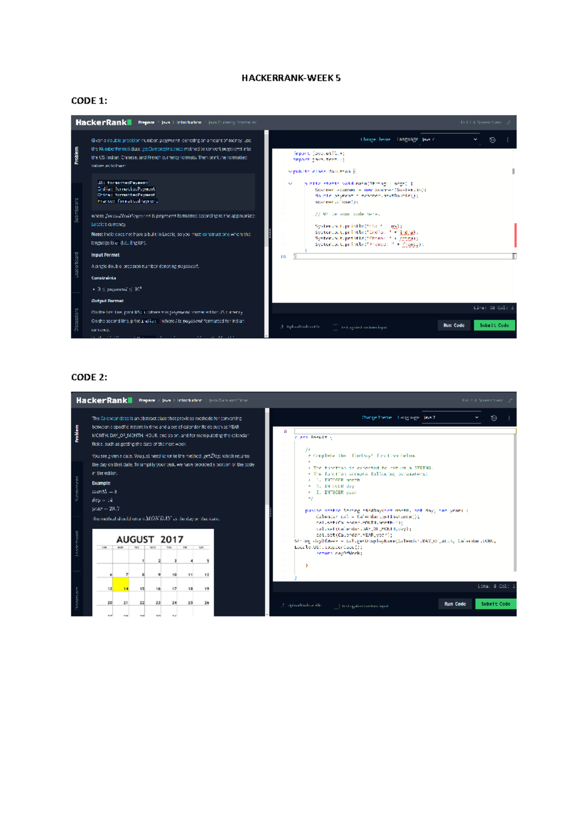 Hackerrank Week 5 Computer Architecture Hackerrank Week 5 Code 1 9350