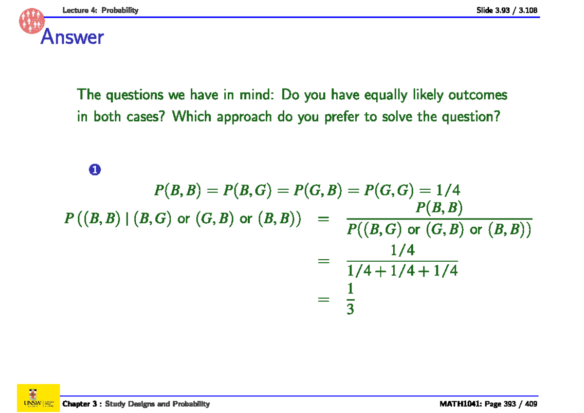 Solutions to Slide 3 - MATH1041 - Studocu
