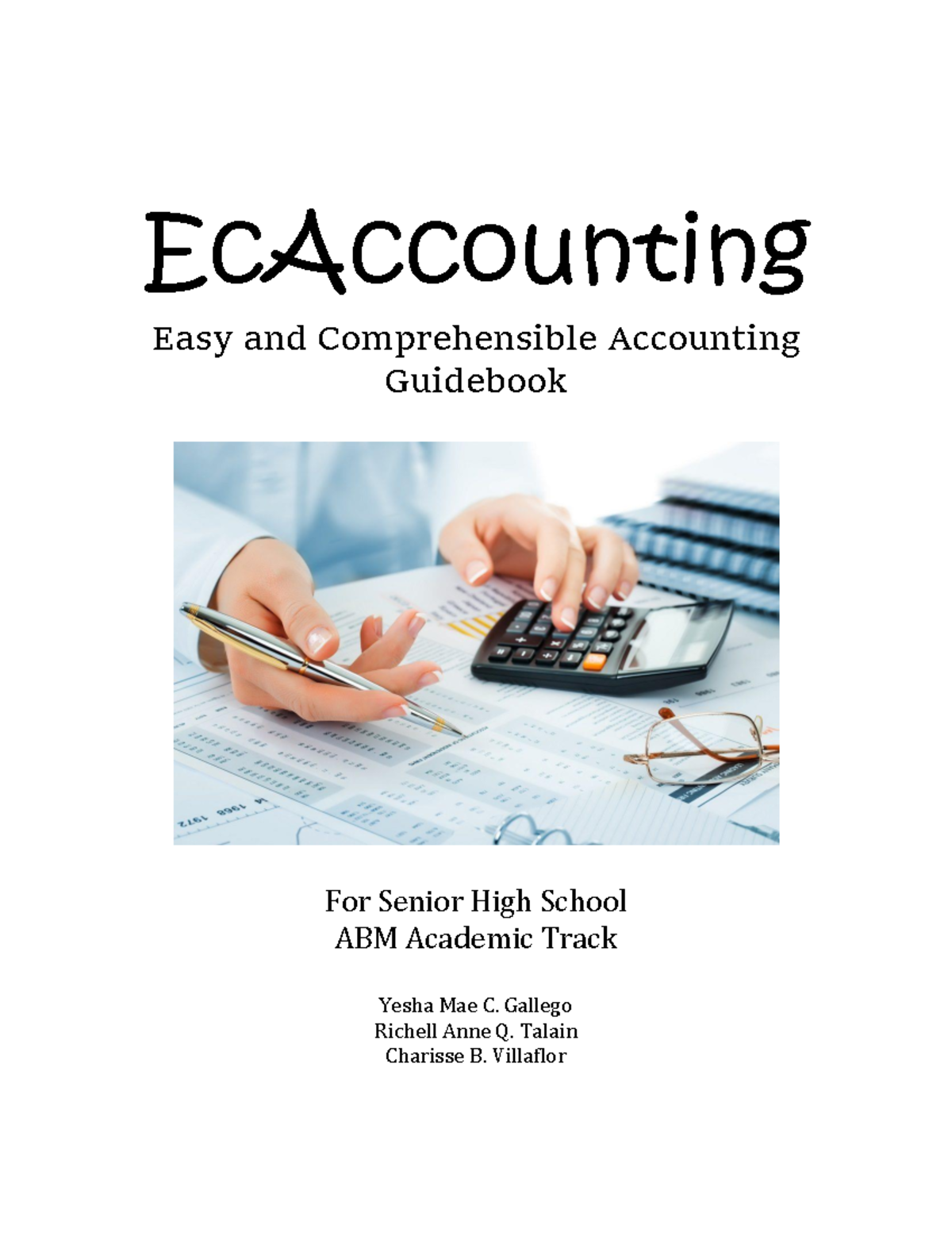 Ec Accounting Guidebook guide to accounting word - Accountancy - PUP ...