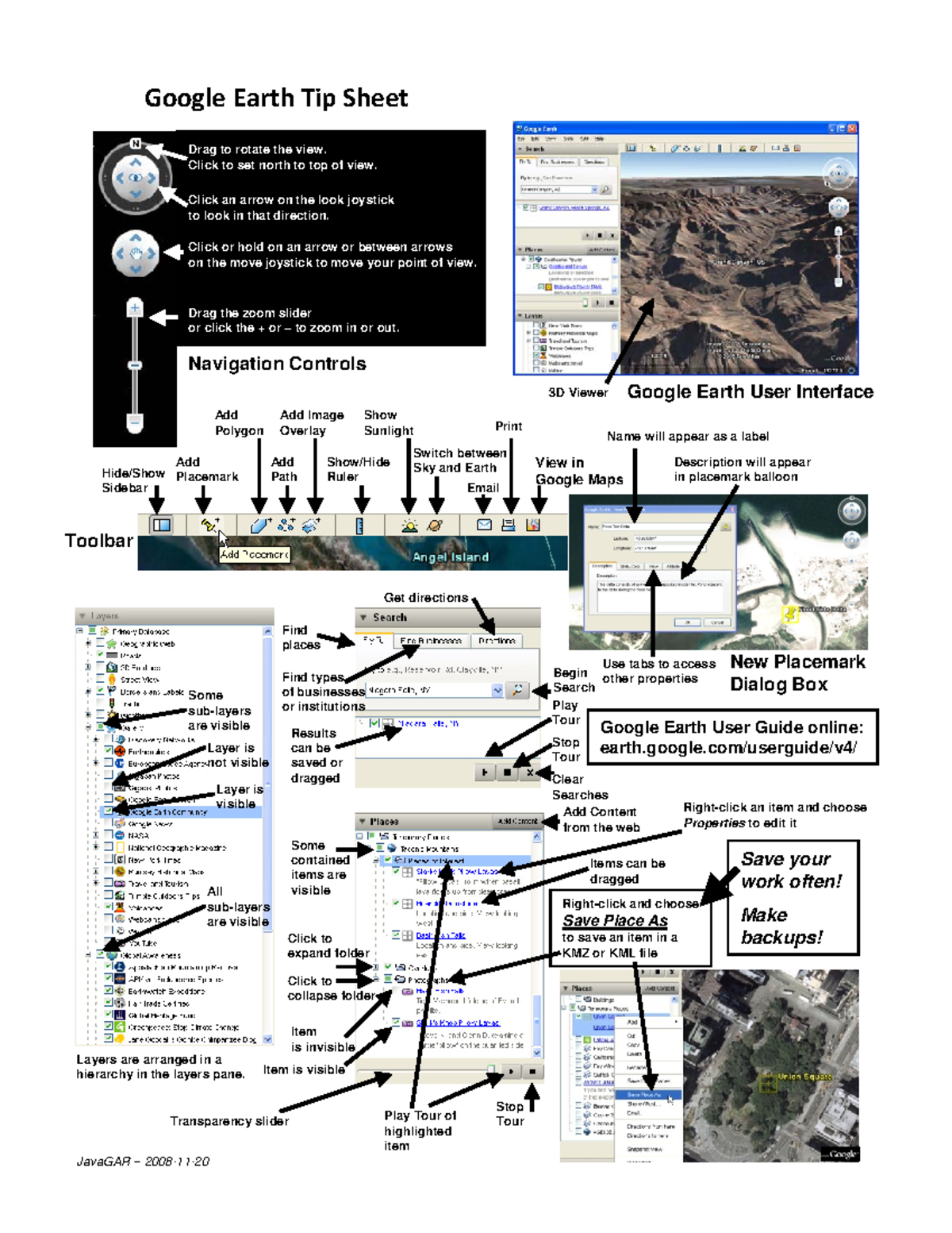 Google Earth Tip - this is a homework cheat sheet - Google Earth Tip ...