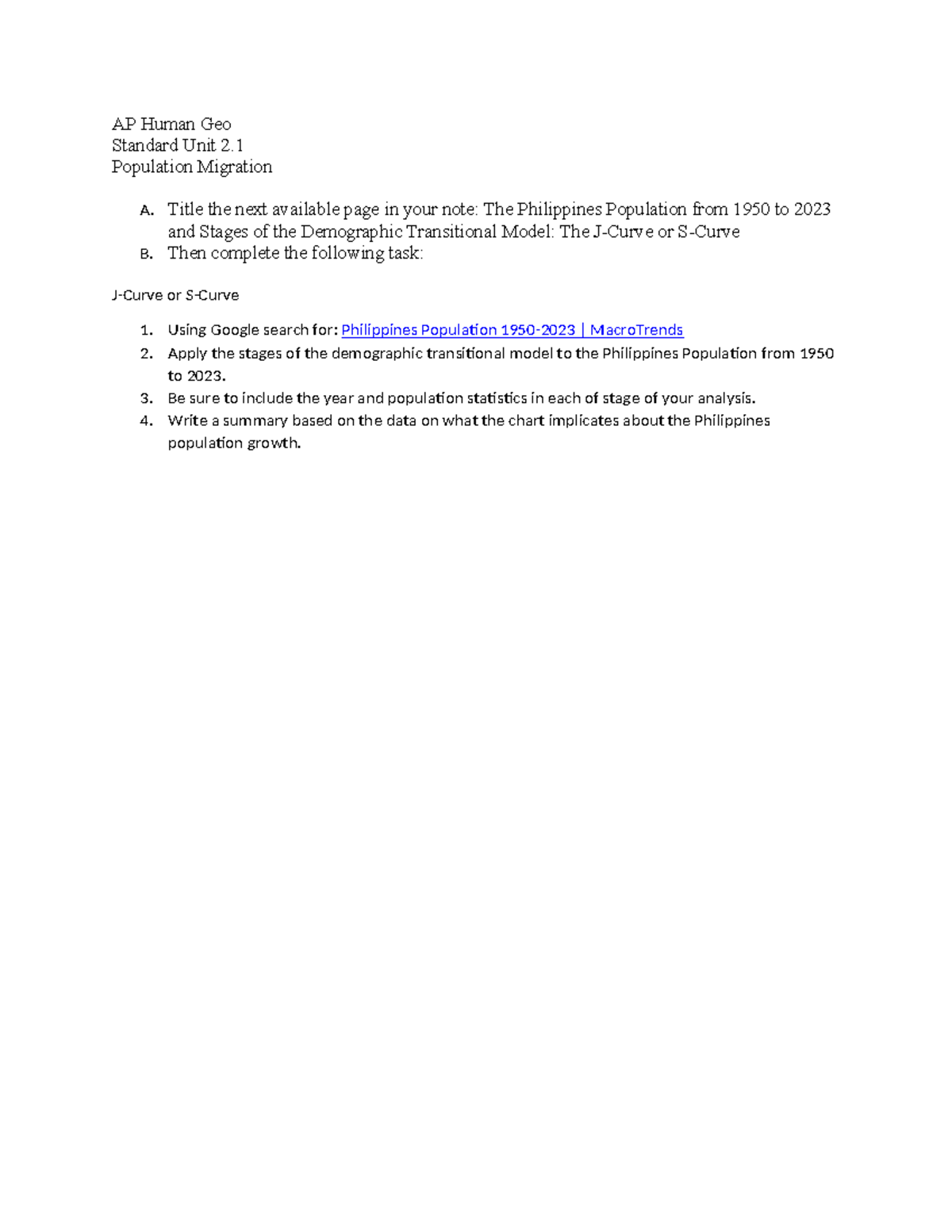 Philippine DTM - Task requiring student to design a DTM graph. - AP ...