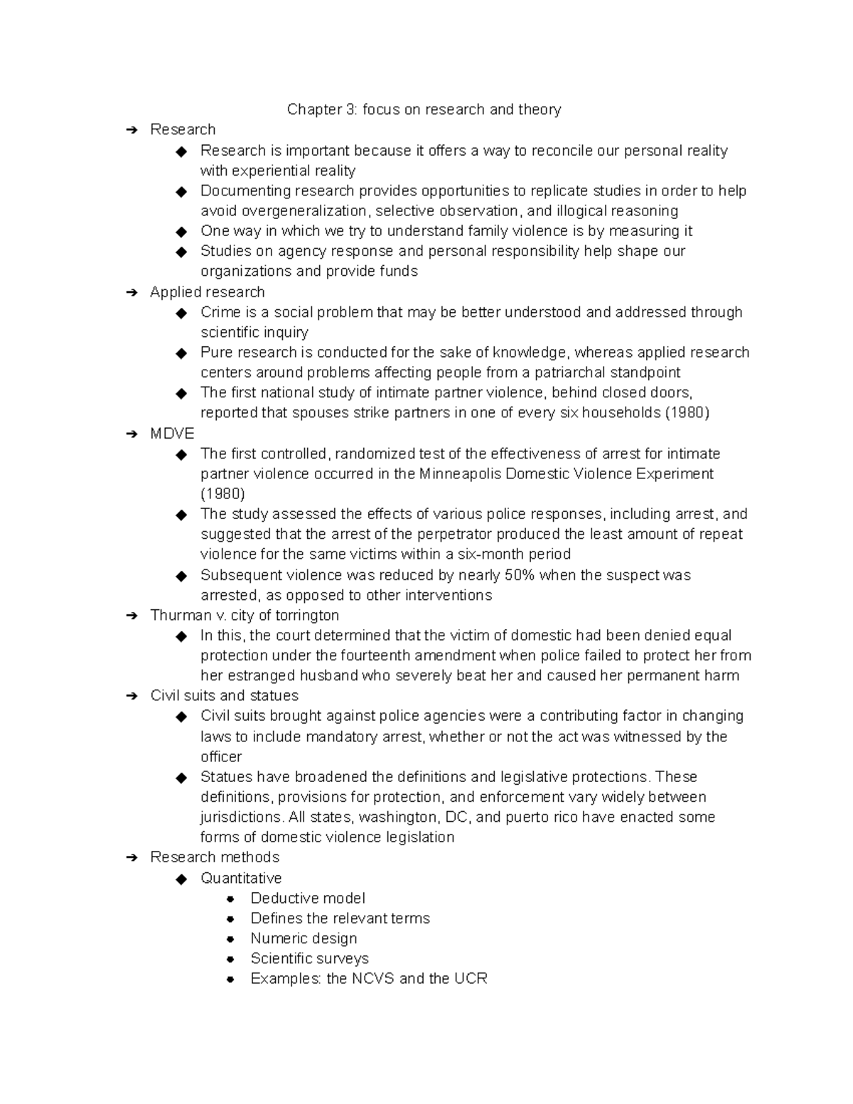 Chapter 3 focus on research and theory - Chapter 3: focus on research ...