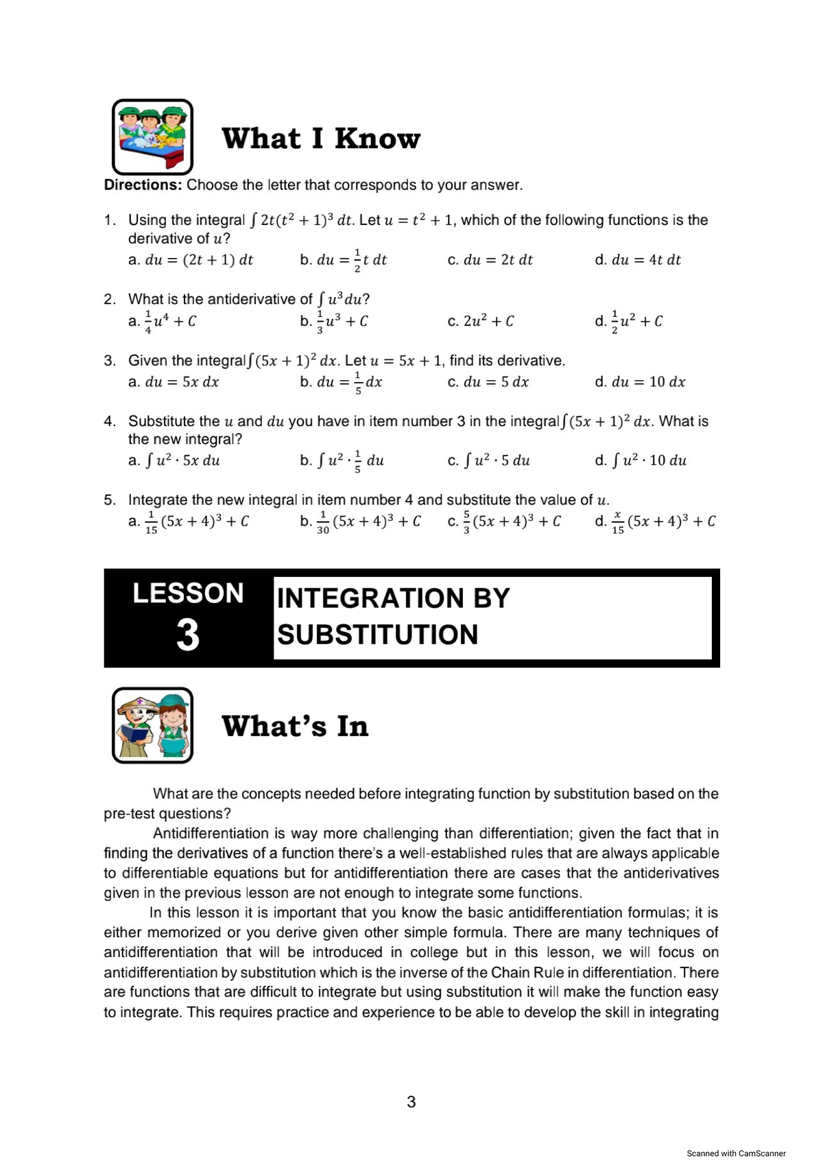 Basic Calculus Q 4M3-3 - General Education - Studocu