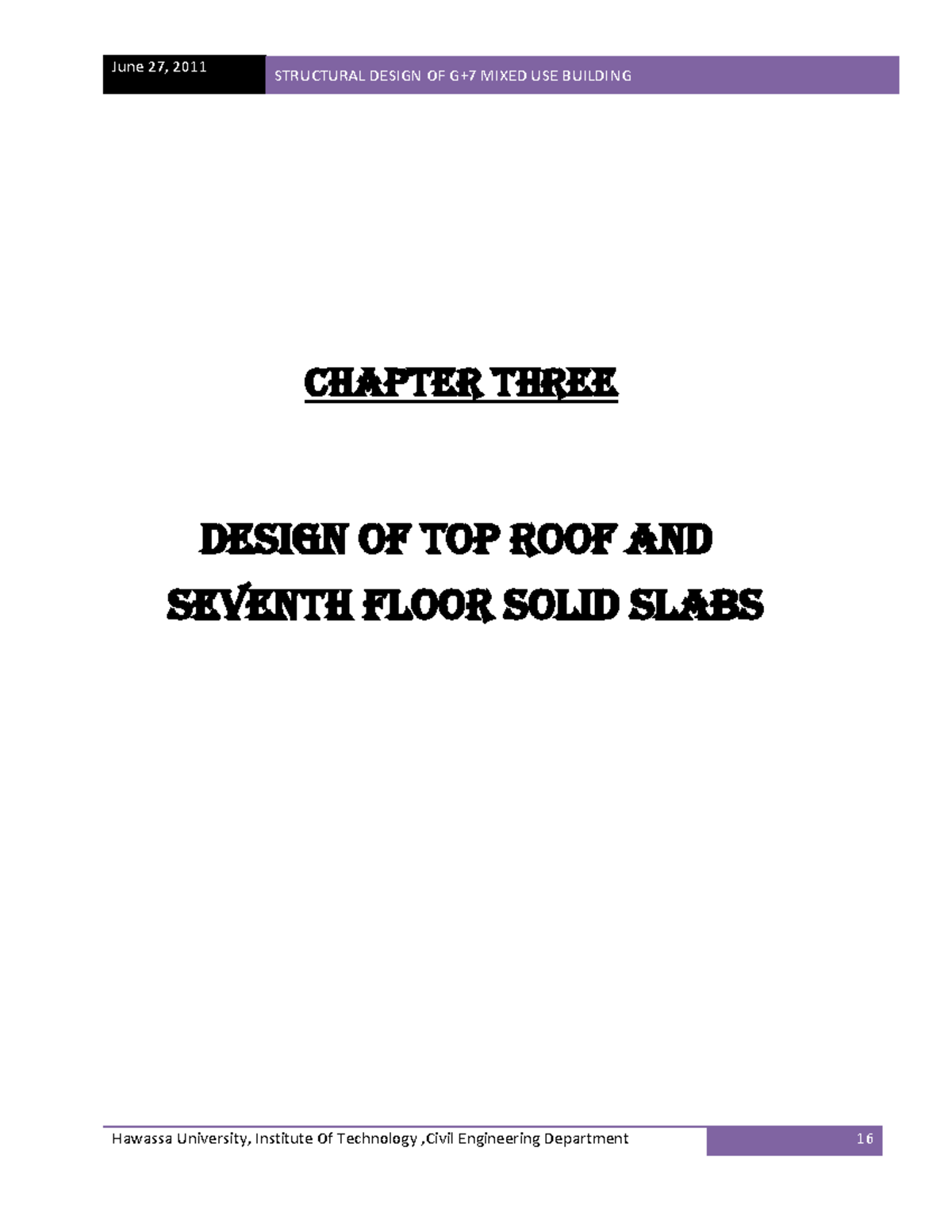 Chapter 3 - jluj - STRUCTURAL DESIGN OF G+7 MIXED USE BUILDING CHAPTER ...