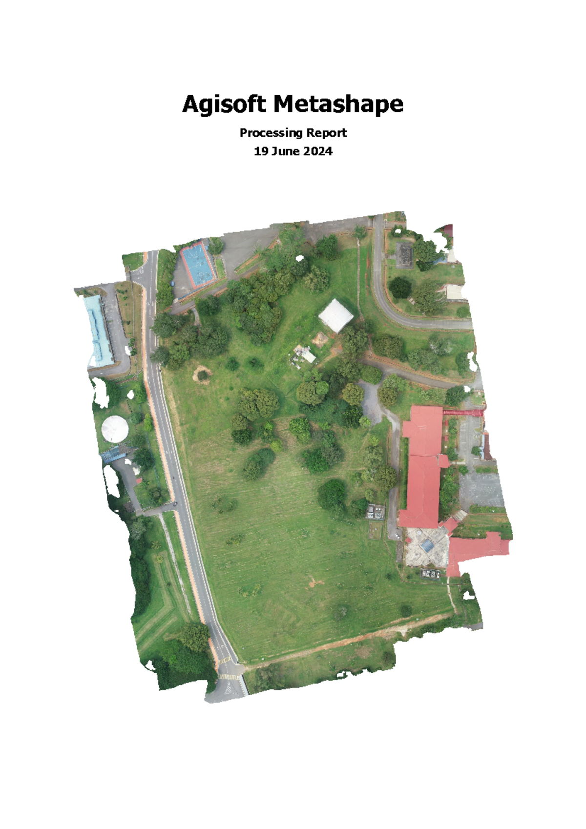 Report Agisoft - Agisoft Metashape Processing Report 19 June 2024 ...