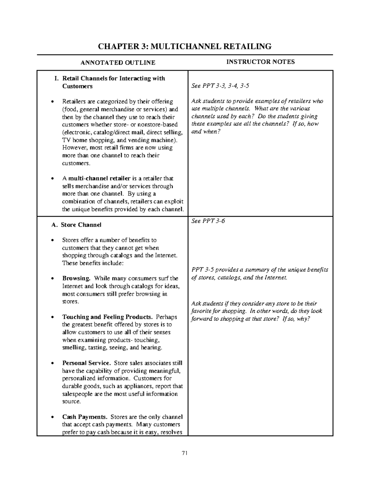 Nguyễn Kiều Trinh-chap3 - CHAPTER 3: MULTICHANNEL RETAILING ANNOTATED ...