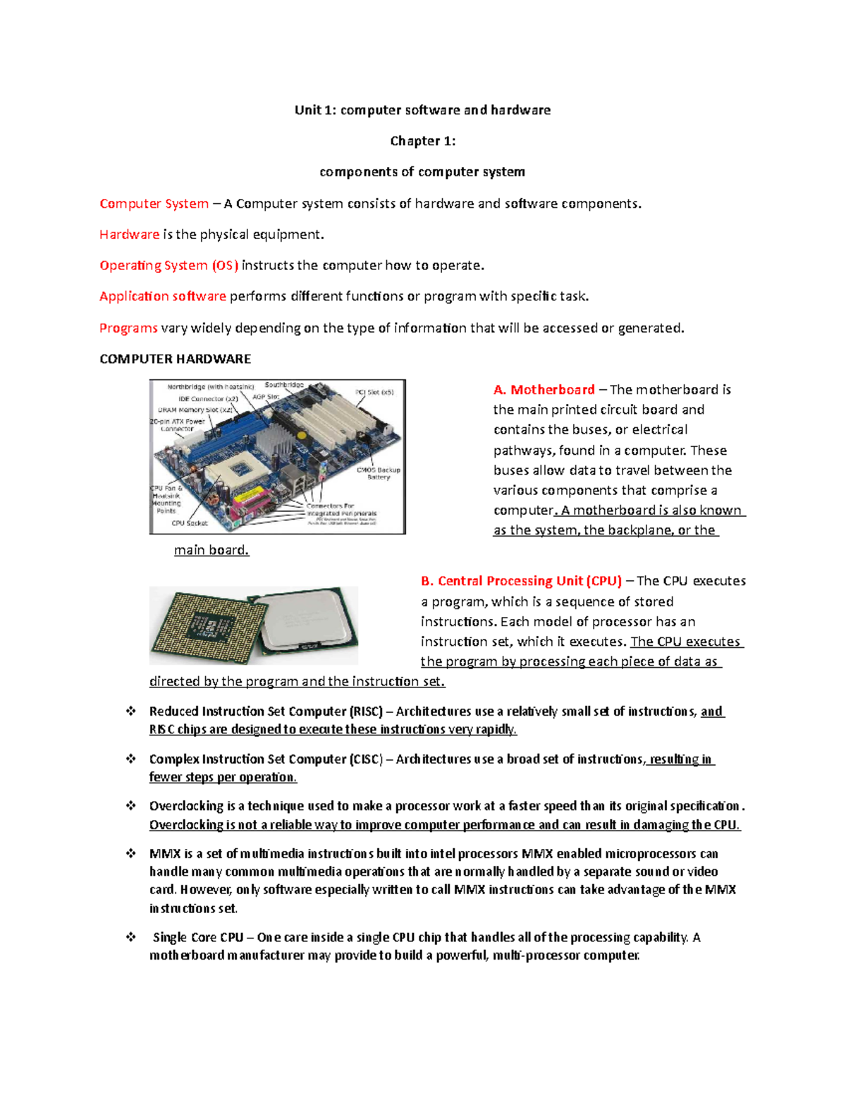 COMP111 Lesson under 1st year - Civil Engineering - Studocu