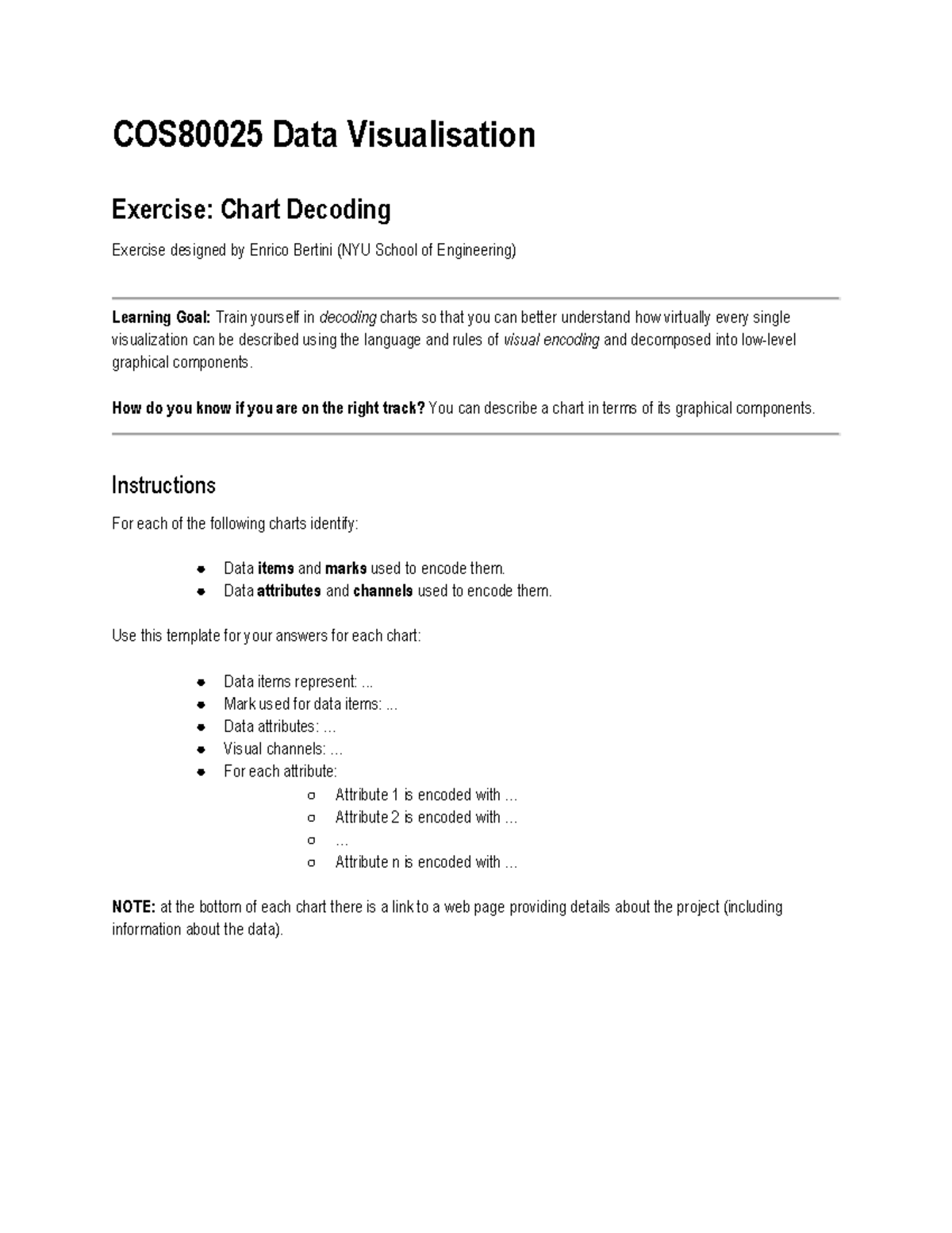 Week 4 Exercise 2 Chart Encodingand Decoding - COS 80025 Data ...