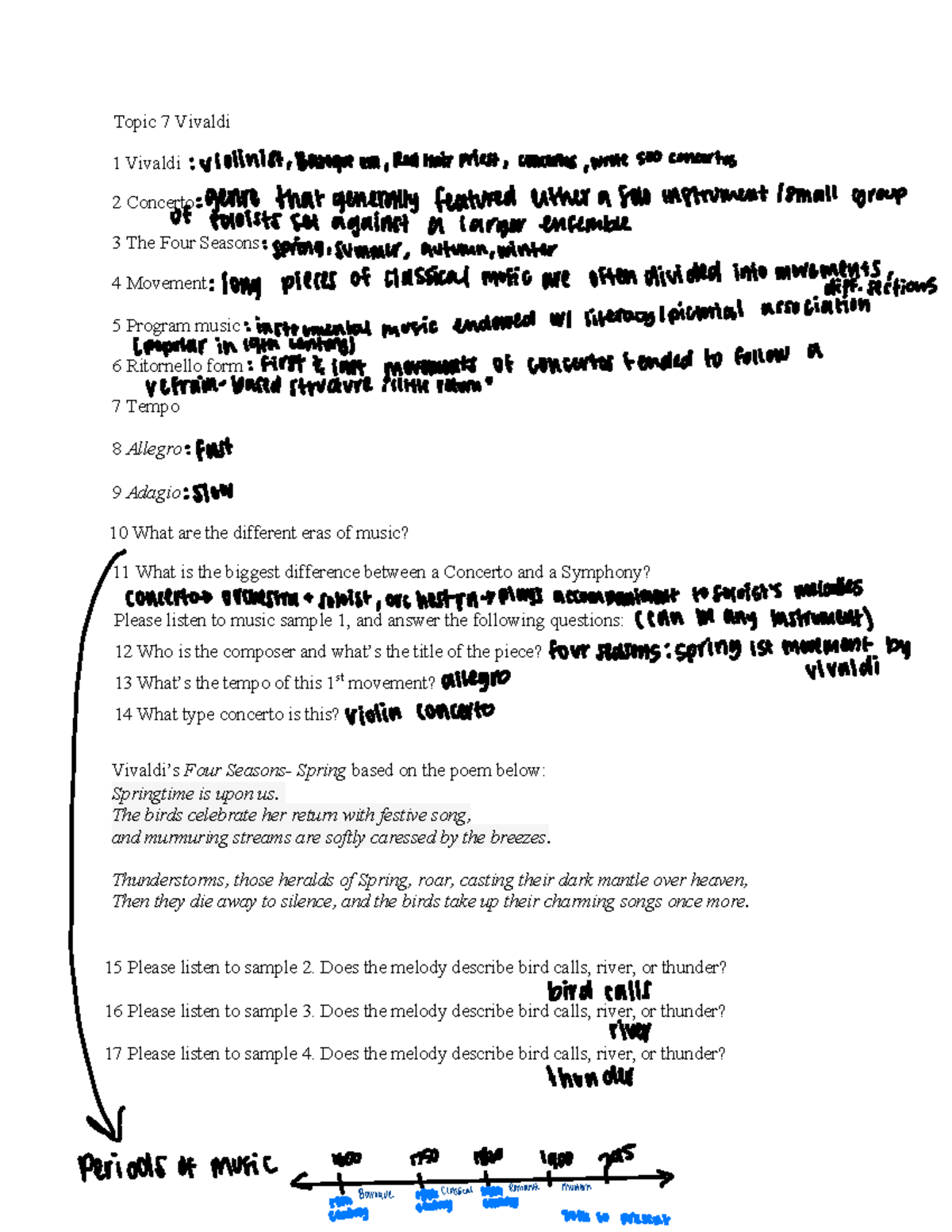 Music Appreciation Notes Topic 7 - ####### Topic 7 Vivaldi ####### 1 ...