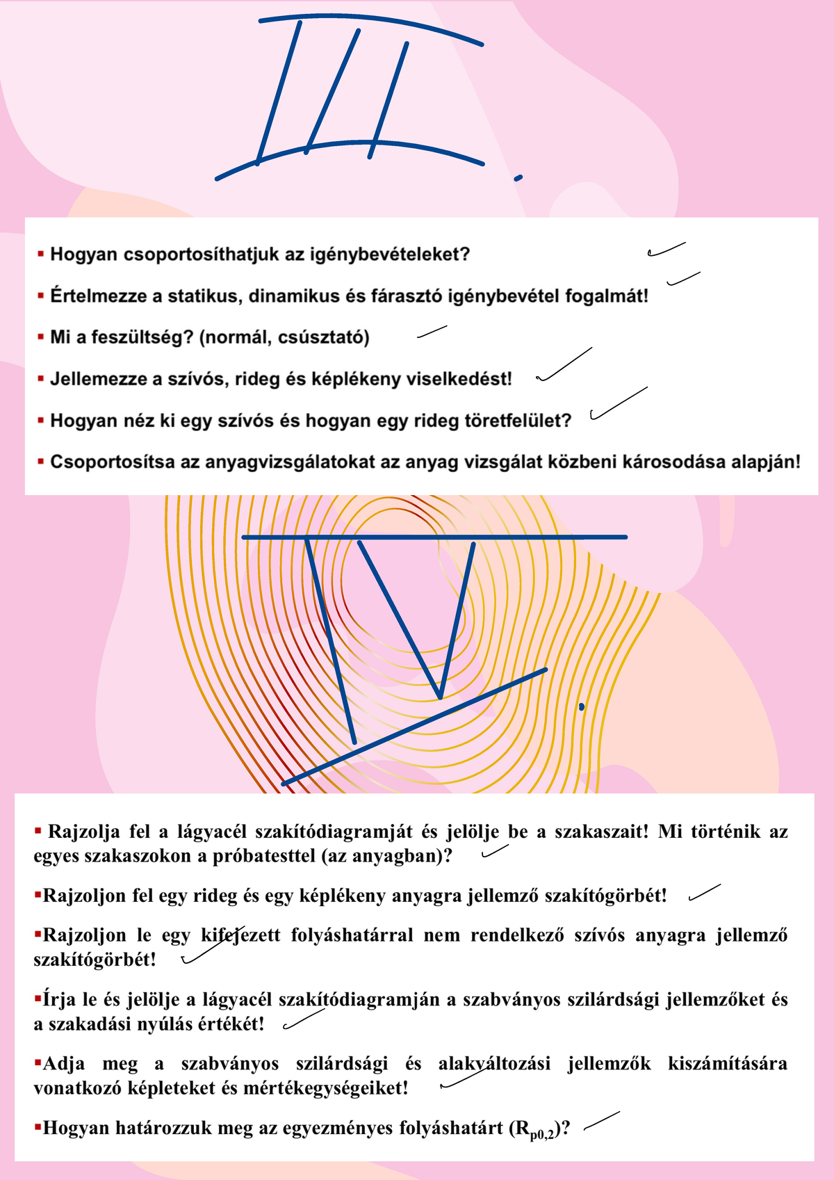 3, 4 Ea - Summary Anyagismeret - ~ ~ - ~ - ~ - EA- > Anyagrizsgalat ...